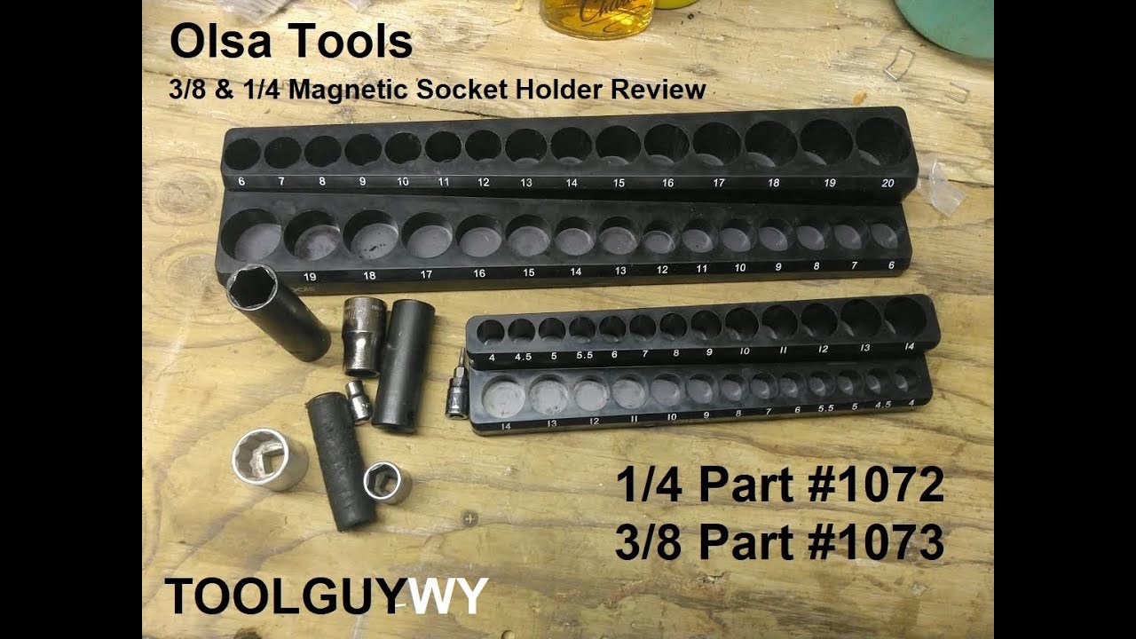 Olsa Tools Magnetic Socket Holder Review - YouTube
