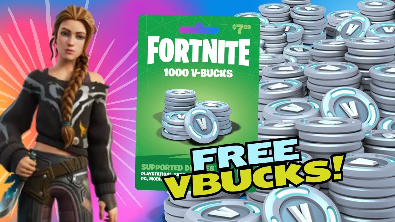 HOW TO GET FREE VBUCKS! | 1K Subscriber Special! - YouTube