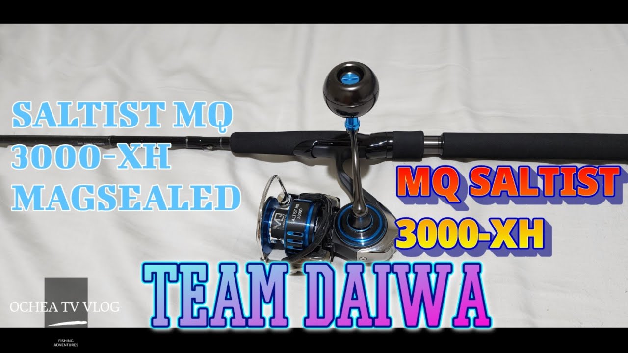 DAIWA MQ SALTIST 3000-XH - YouTube