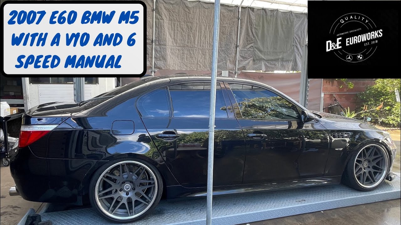 Rare 2007 BMW M5 6 speed manual tour, OUTSIDE, INSIDE, UNDERNEATH ...