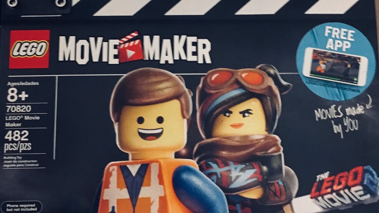 The LEGO MOVIE 2-MOVIE MAKER -SET 70820-unboxing (ESPAÑOL) - YouTube
