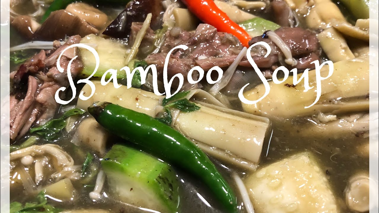 Lao Food: How I Make Bamboo Soup - YouTube