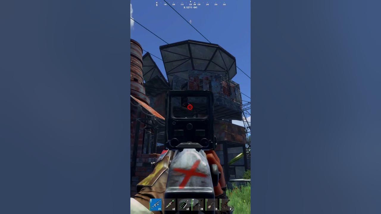 Solo Counter Raid Rust Console Shorts Rustconsole Rust Rustsolo Rustgame Youtube
