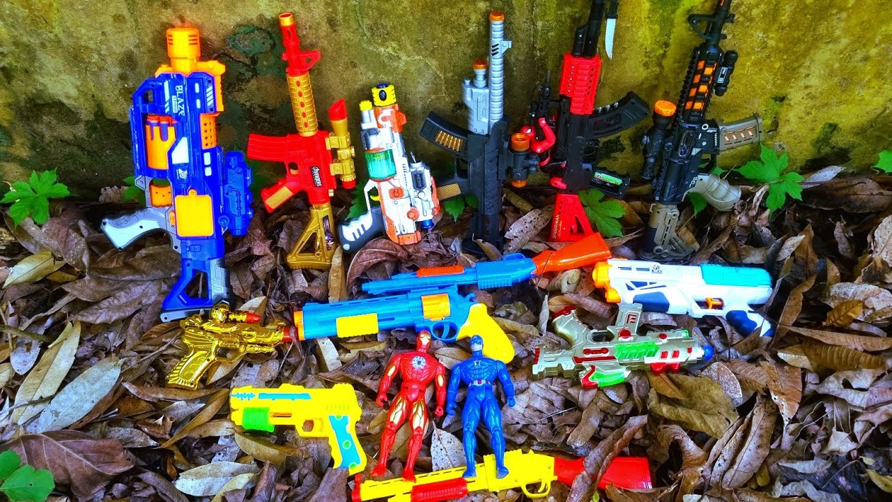 Mencari Dan Mengumpulkan Tembak Tembakan Soft Bullet Gun Sniper Gun ...