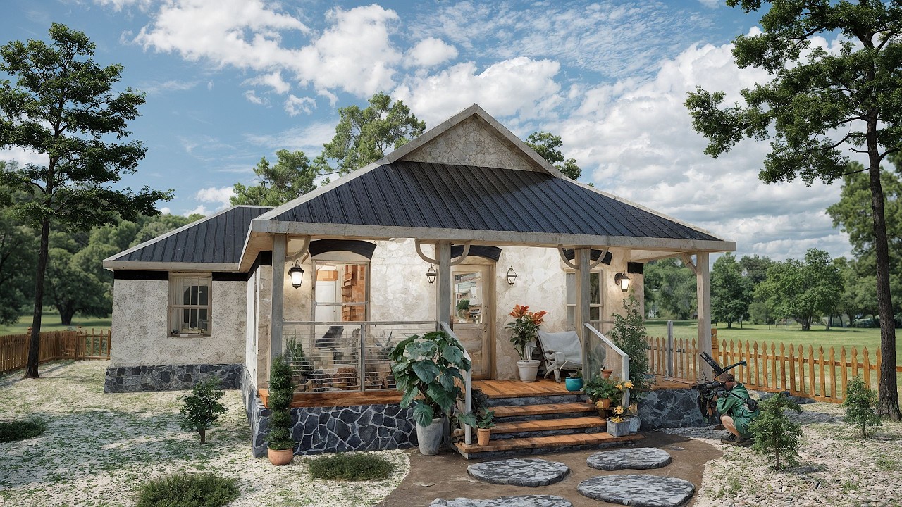 Minimalist Tiny House Tour | 3x5m Simple Living in Just 15 Square ...