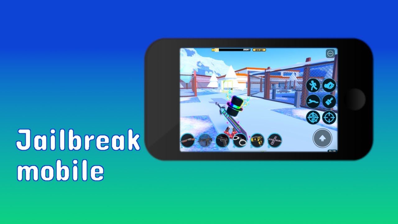Playing jailbreak on mobile - YouTube
