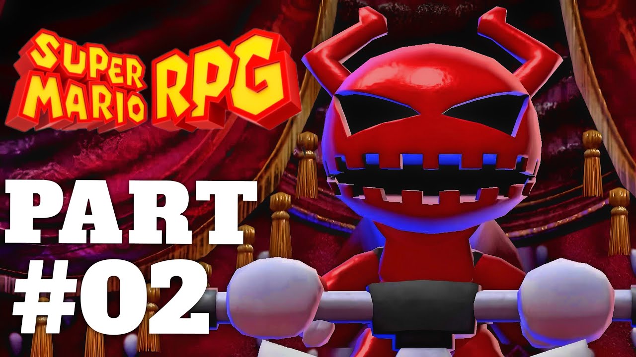CLAYMORTON BOSS FIGHT /SUPER MARIO RPG -Walkthrough Gameplay (Part #02 ...