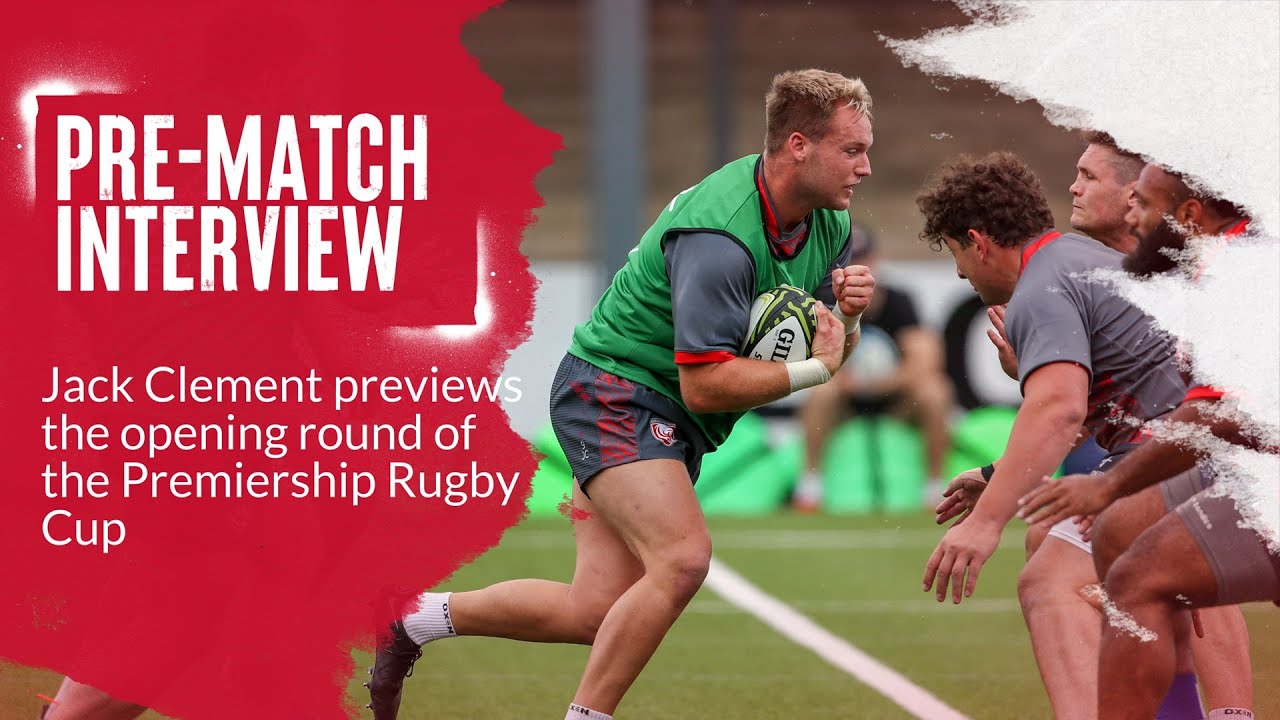 PRE-MATCH | Jack Clement previews Worcester Premiership Cup clash - YouTube