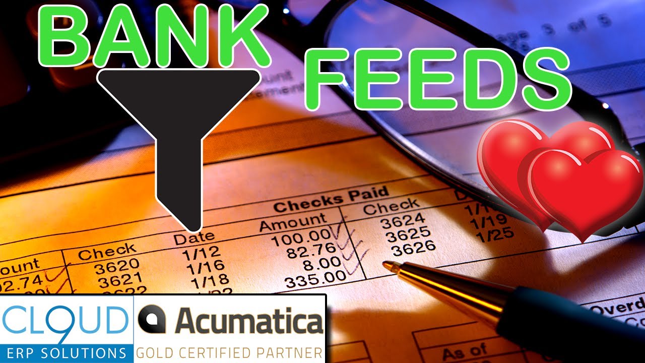 Using and setting up Bank Feeds - YouTube
