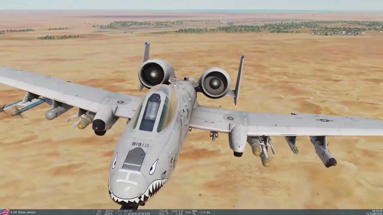DCS A10C II Warthog. The Tank Killer - YouTube