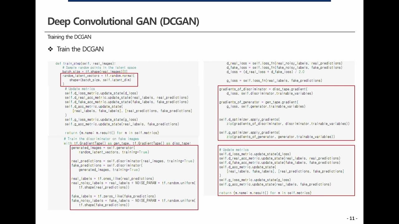 [Generative Deep Learning] Chapter 4. Generative Adversarial Network - YouTube