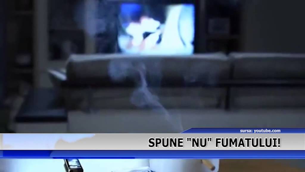 SPUNE NU FUMATULUI - YouTube