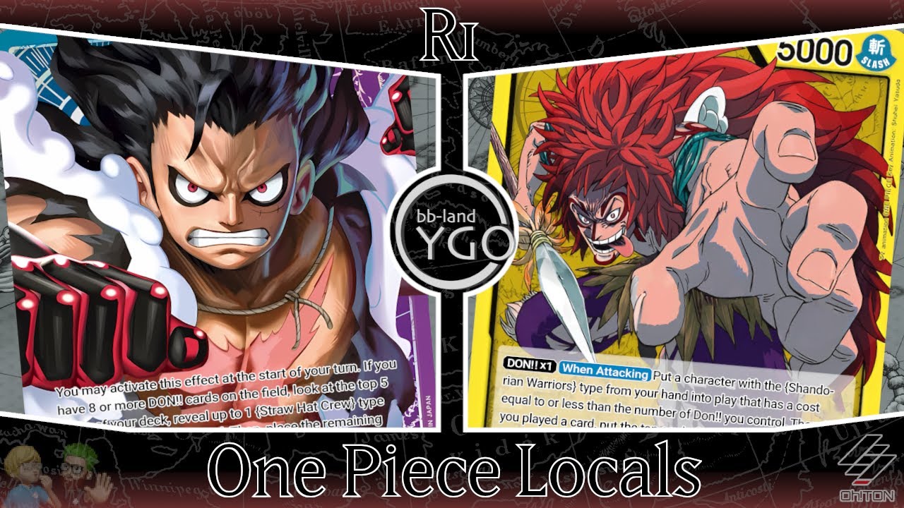 One Piece Card Game Locals Runde 3 im BB-Land - YouTube