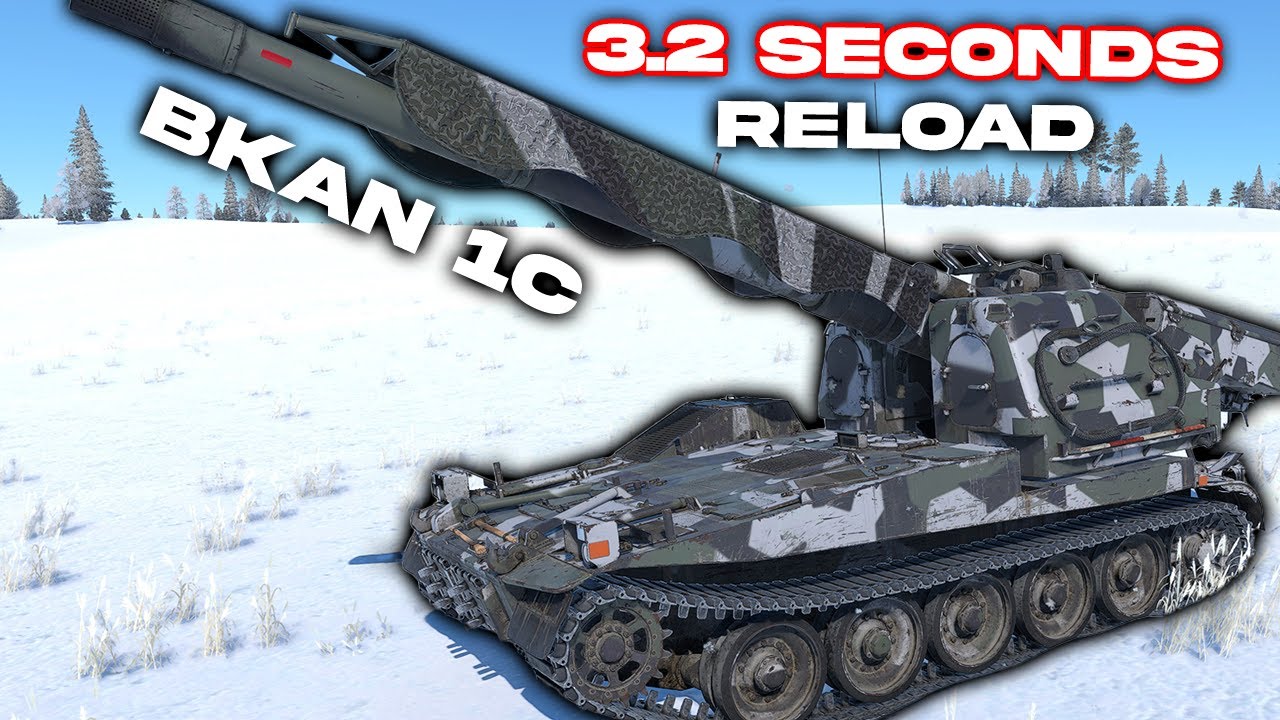 Bkan 1C - 3.2s reload is INCREDIBLY FAST | War Thunder - YouTube