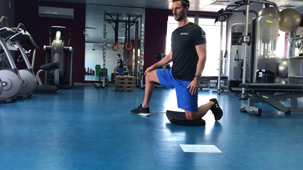 1/2 Kneeling Adductors Mobility - YouTube