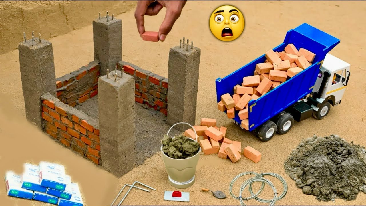 Diy most making mini house science projects ||@JpCreator1 || mini tractor science projects - YouTube