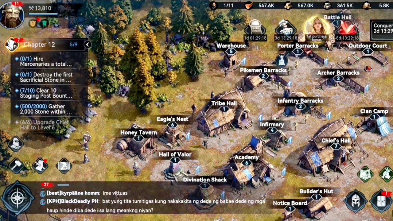 VIKING RISE I ANDROID RTS GAME I GAMEPLAY 2023 I WALKTHROUGH PART 2 ...
