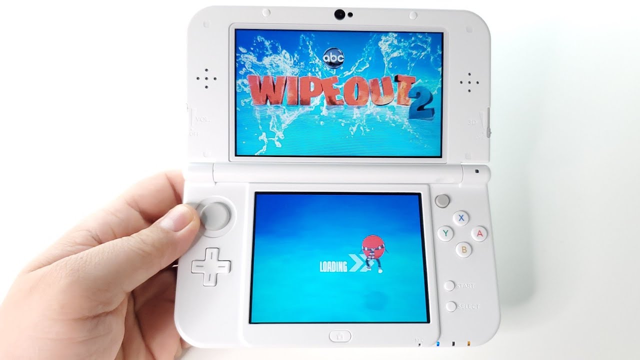 Wipeout 2 | The New Nintendo 3DSXL handheld gameplay - YouTube