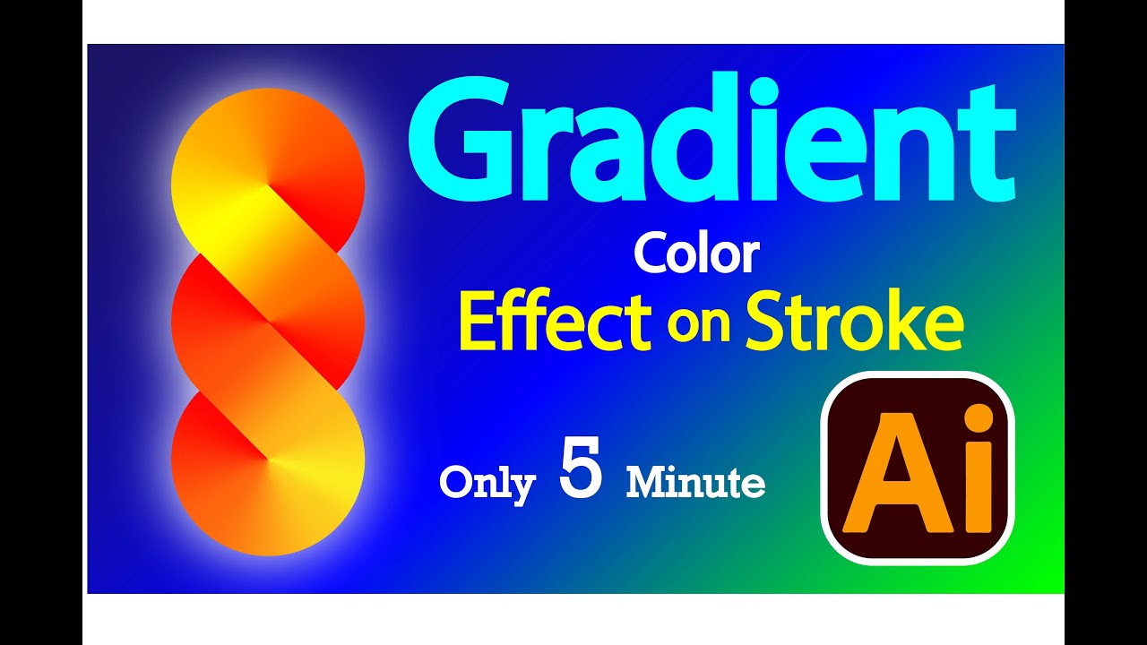 Color Gradient on Stroke- Graphics Share - YouTube