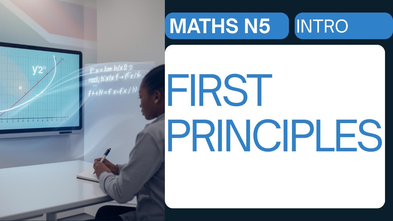 Mathematics N5 Differentiation - First Principles Introduction ...