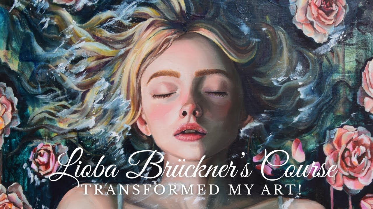 Lioba Brückner's Course transformed my Art??! - YouTube