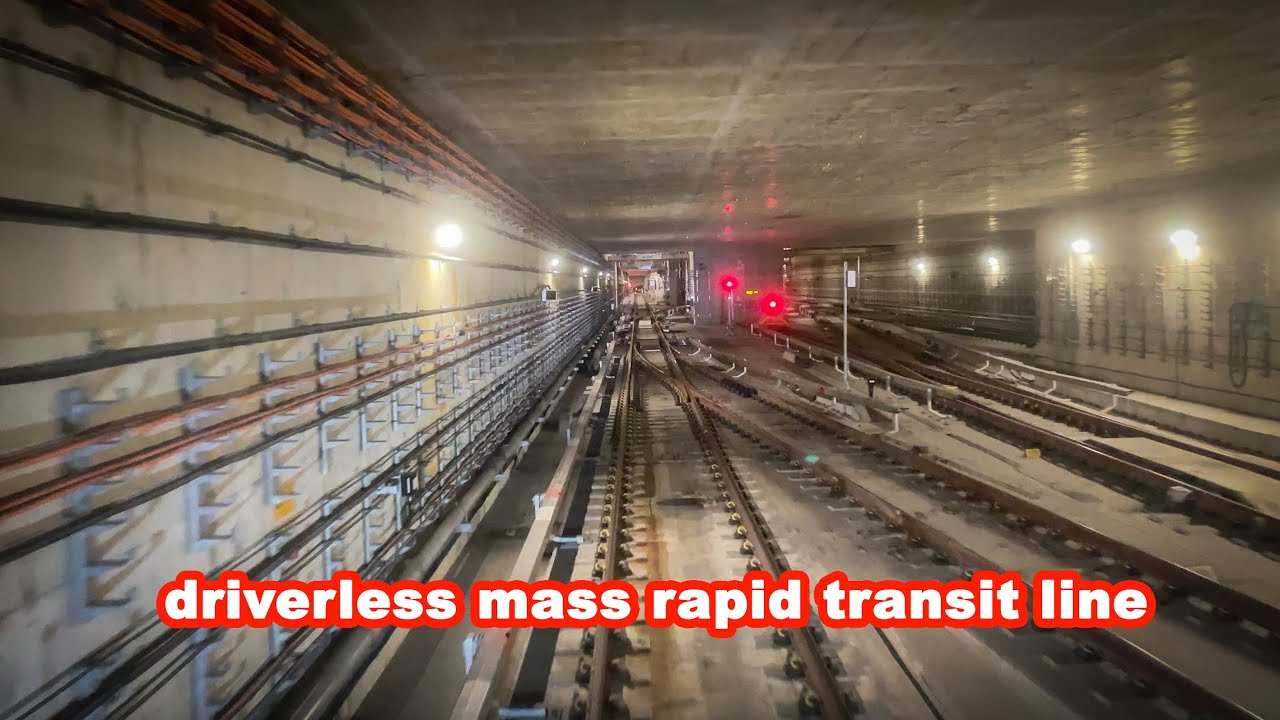 Hyperlapse - Driverless mass rapid transit line Thomson-East Coast line ...