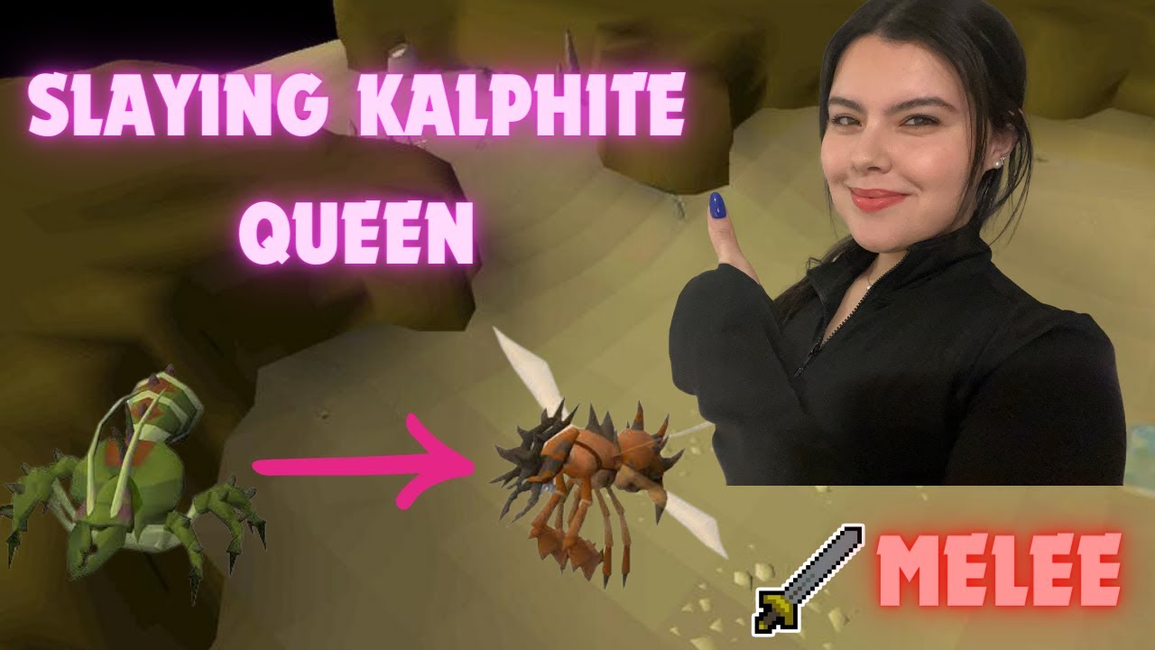 Slaying Kalphite Queen OSRS 2024 - YouTube