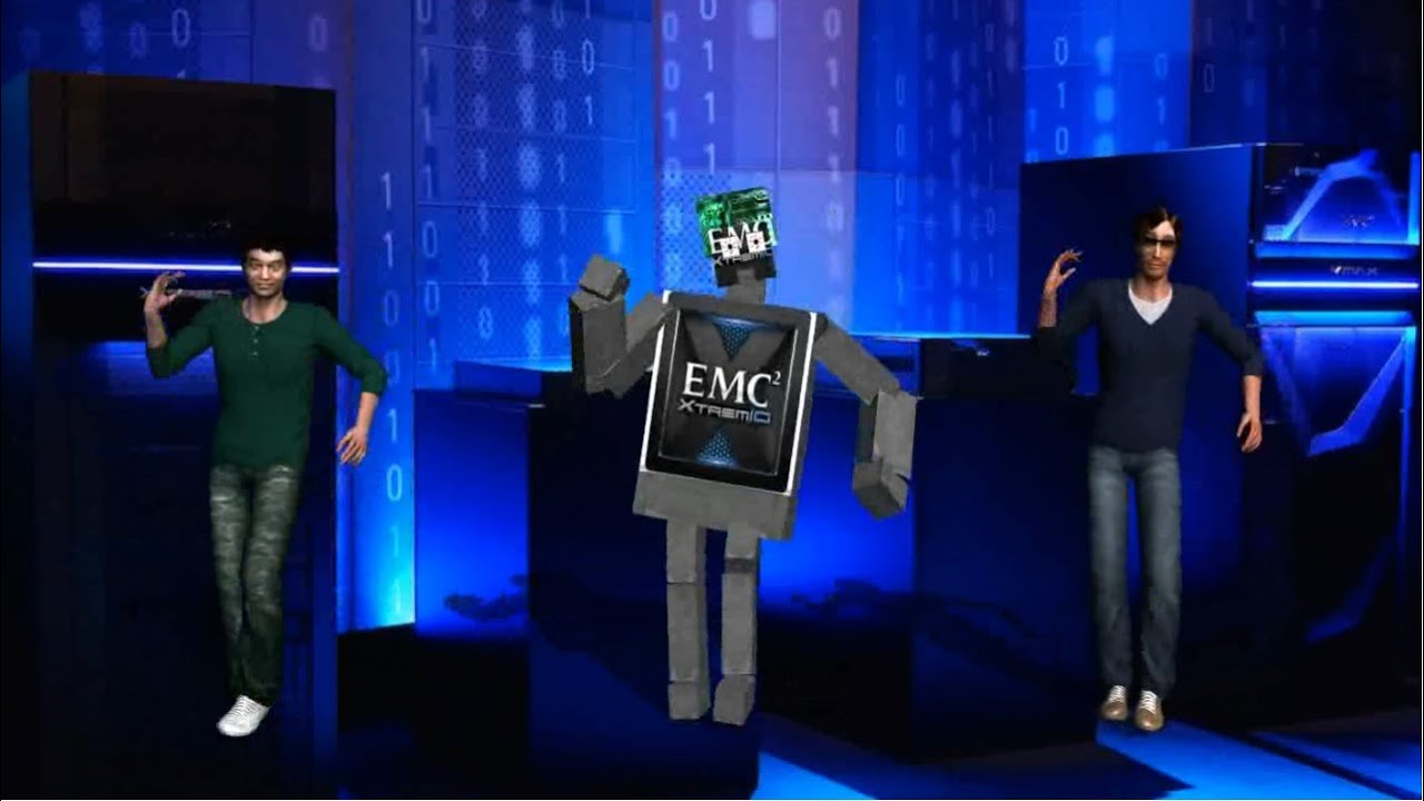 EMC XtremIO Robot Gen4 Certified Japan 3D Evangelist Kasahara Yamazaki ...