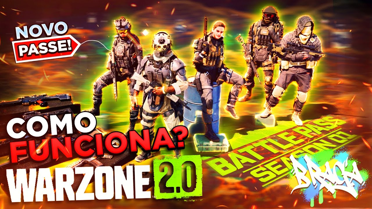 NOVO PASSE DE BATALHA DO WARZONE 2 - COMO FUNCIONA? | COD MW2 e Warzone 2 - YouTube