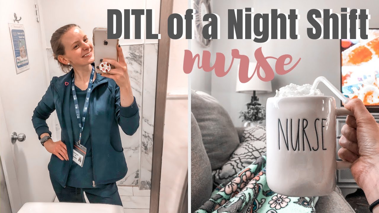 DAY IN THE LIFE of a Night Shift Nurse | Night Shift Nursing - YouTube