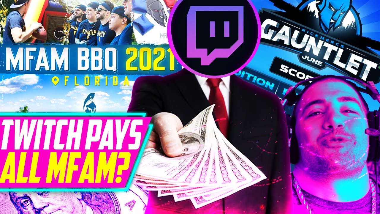 Nickmercs Twitch Deal PAYS FOR MFAM - YouTube