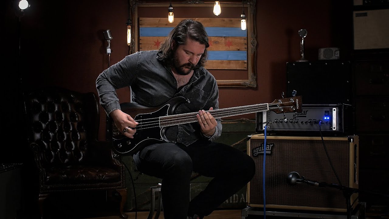 Dunable Thunderclapper Bass Worn Tobaccoburst | CME Gear Demo | Marc ...