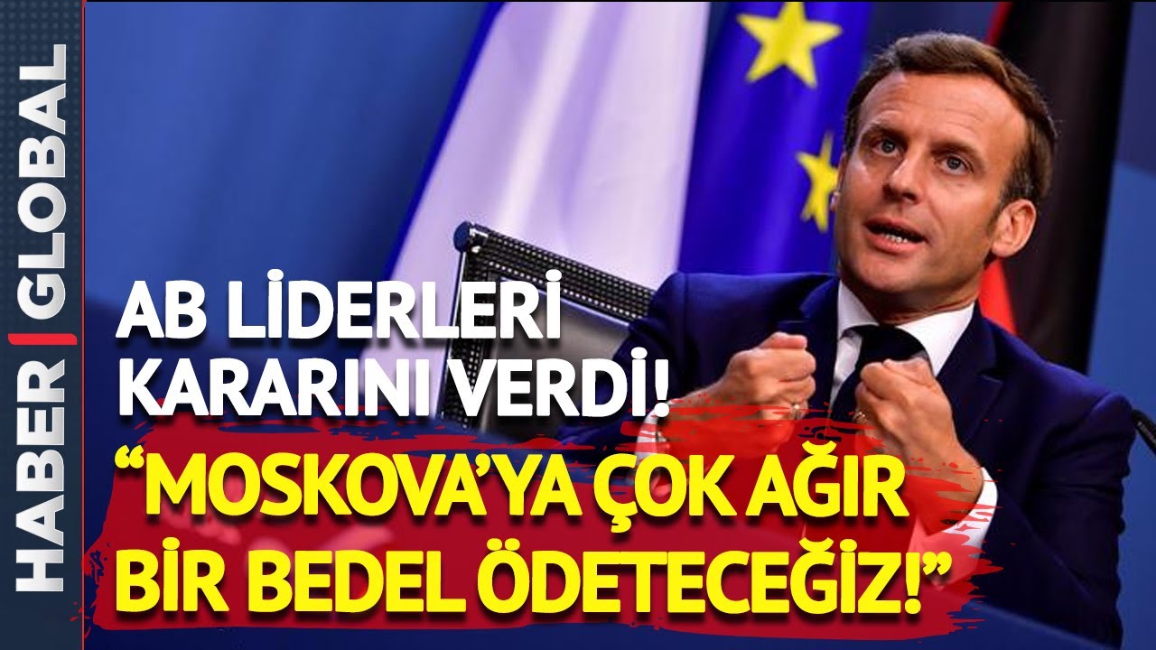 Rusya'ya Darbe Üstüne Darbe! AB Liderleri Anlaştı... - YouTube