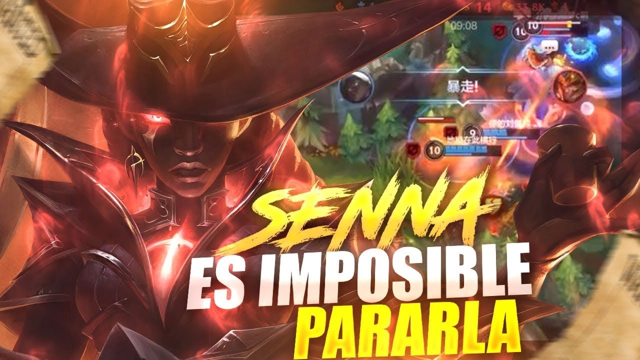 SENNA ADC CHALLENGER TOP GLOBAL SEASON 4 JUEGA ASI,GUIA BUILD Y RUNAS 😱 ...