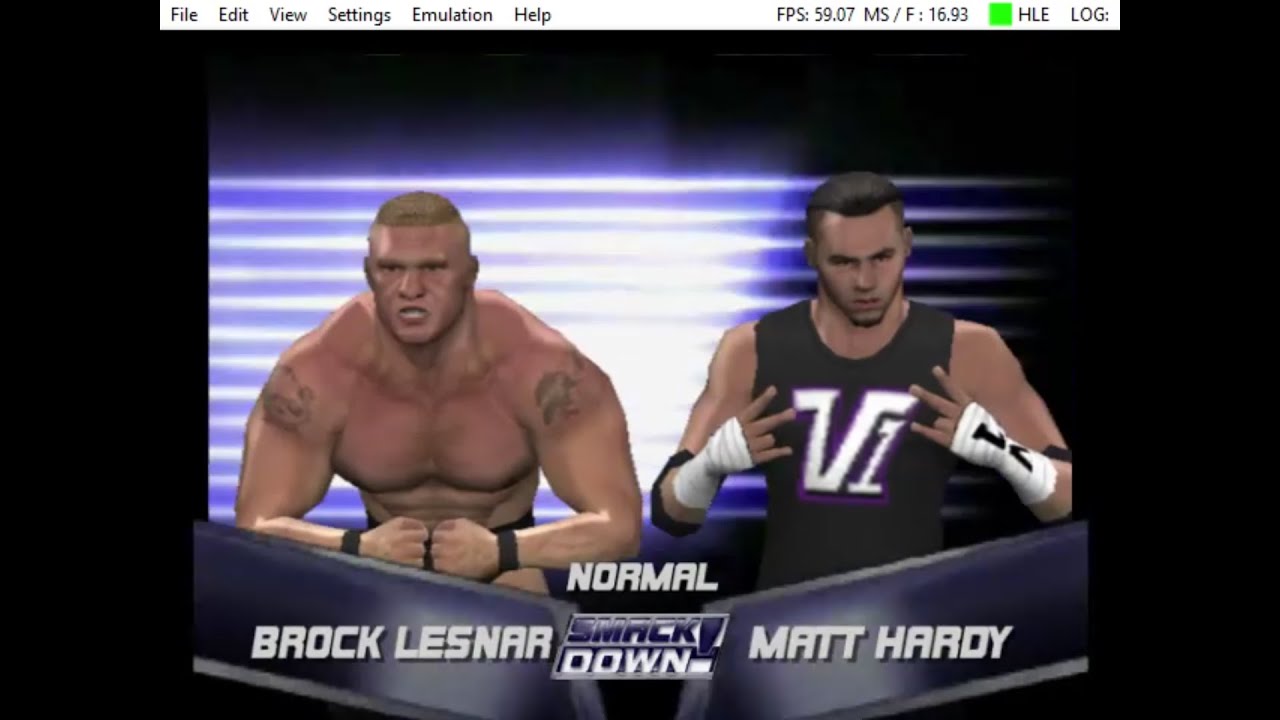 WWE Raw 2 Xbox 2003 PC Brock Lesnar Season Mode Smackdown! Walkthrough ...