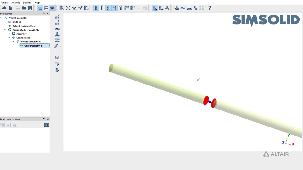 Altair SimSolid™ Joints Tutorial - YouTube