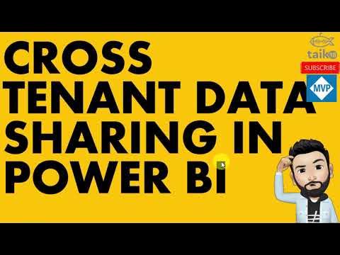 Cross Tenant Data Sharing in Power BI by taik18 sep-22 - YouTube