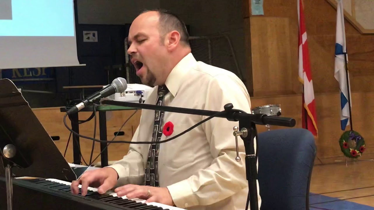 Mr Crawford at GPV Remembrance Day service - YouTube