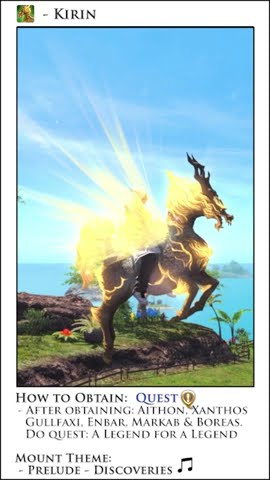 FFXIV Mounts: Kirin - YouTube