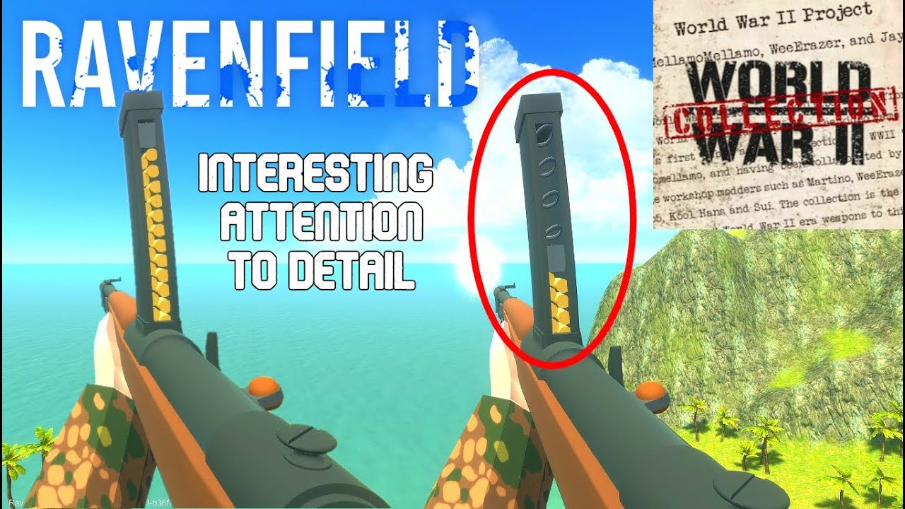 Ravenfield WW2's collection interesting attention to detail - YouTube