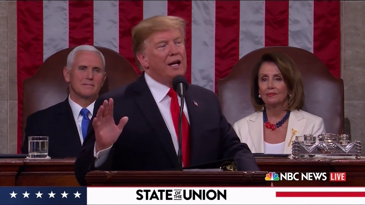 President Donald Trump | State of the Union 2019 | 1080P 60FPS | Full ...