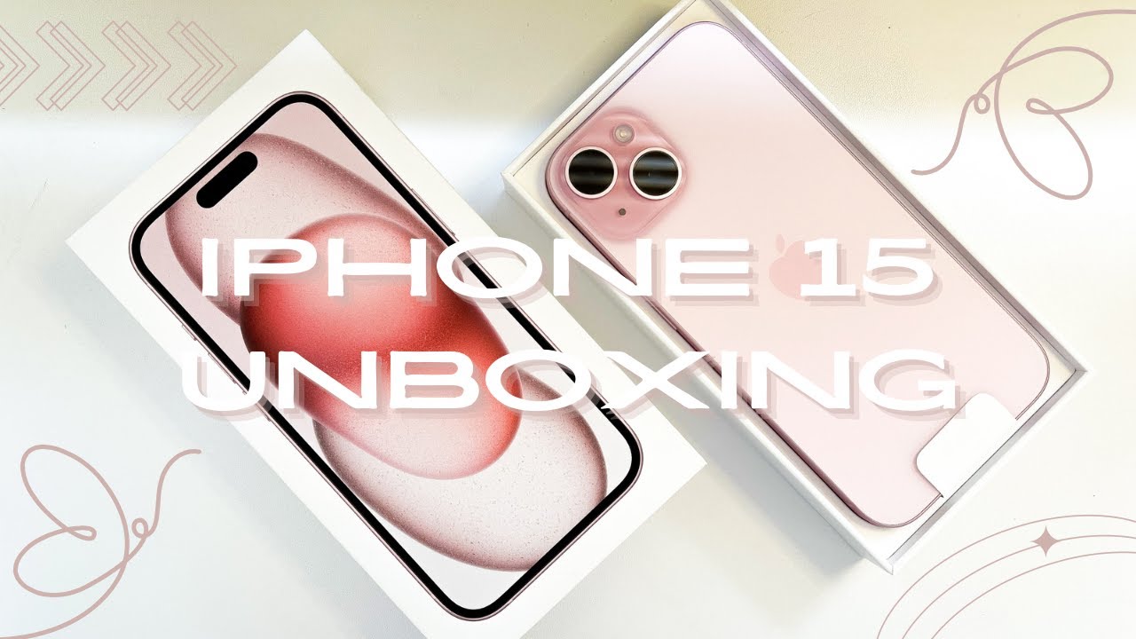 Iphone 15 Pink | UNBOXING + Accessories - YouTube