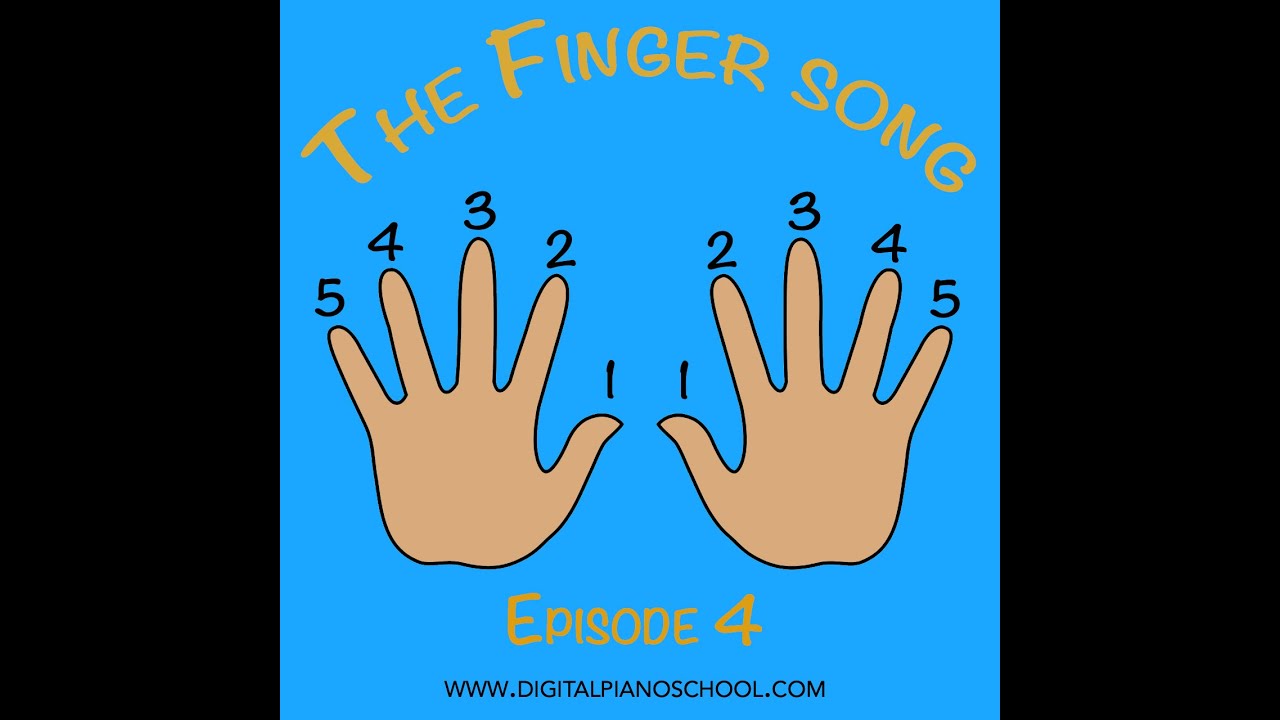 Lesson #4 - The Finger Song (Piano Lessons & Music For Preschool ...