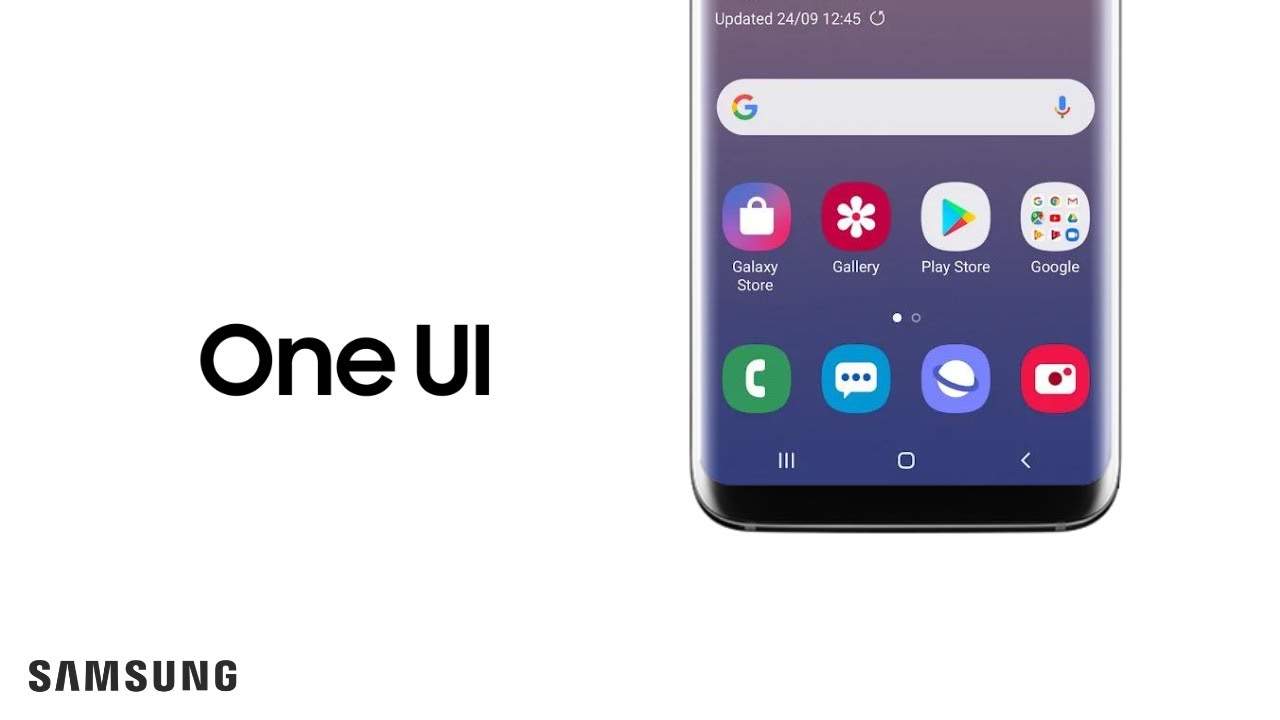Introducing all new interface One UI | Samsung - YouTube
