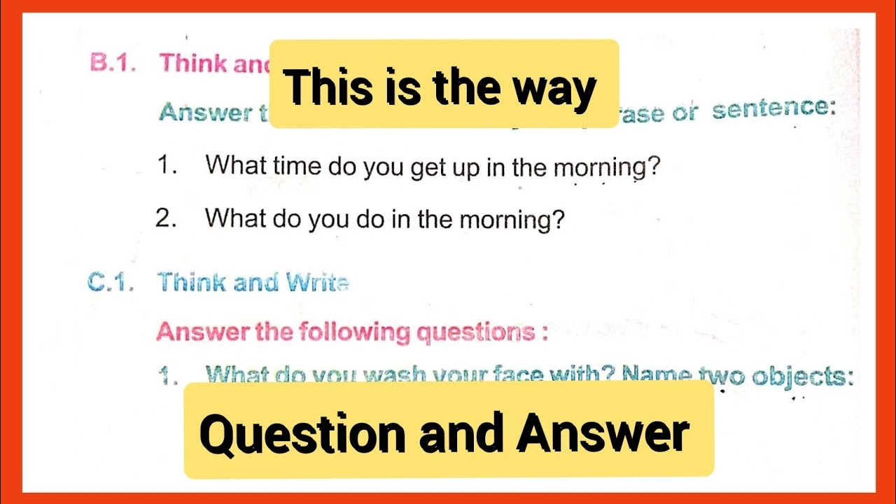 Bihar Board Class 3 Chapter 1 This Is The Way Question And Answer YouTube bihar-board-class-3-chapter-1-this-is-the-way-question-and-answer-youtube