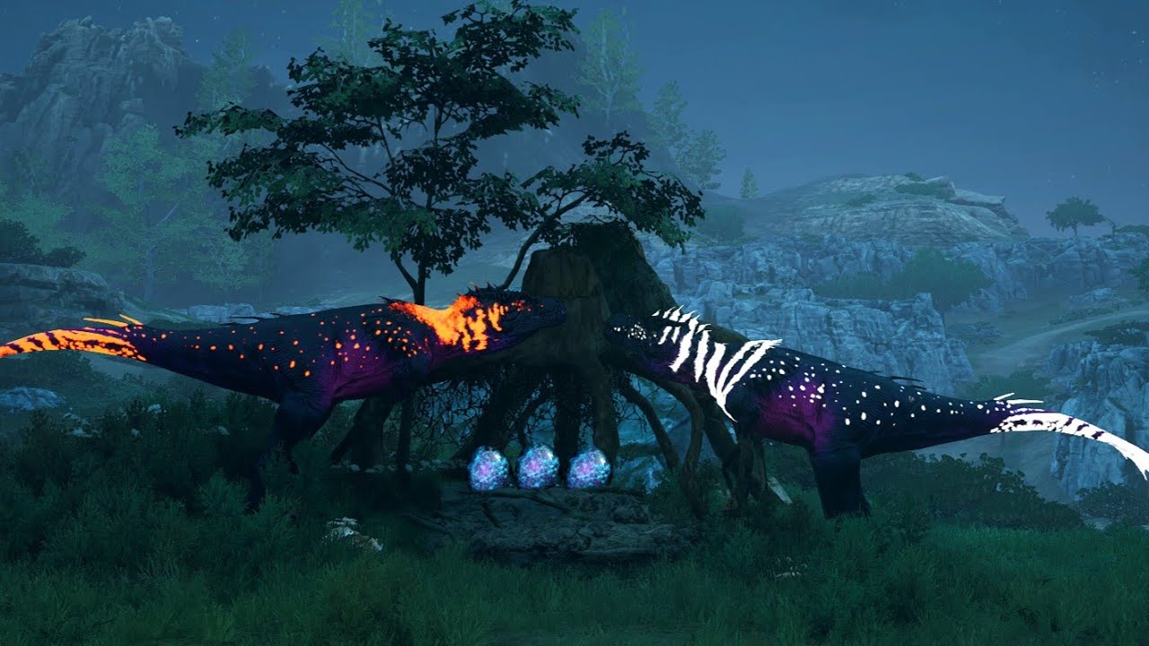 Ninho de Nyctatyrannus! Giga invadiu nosso território + Ensinando a ...