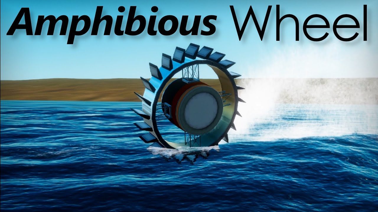 KSP: Amphibious Wheel - YouTube