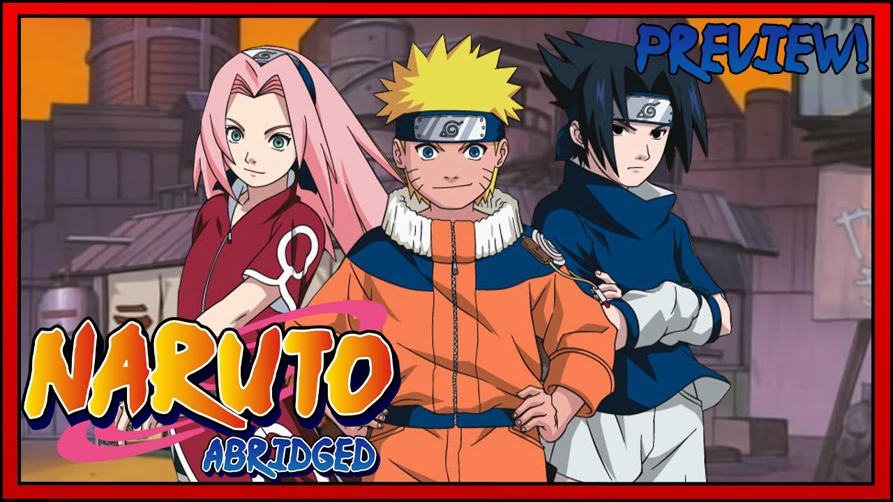 Team 7 Meets Kakashi... | Naruto Abridged Preview - YouTube