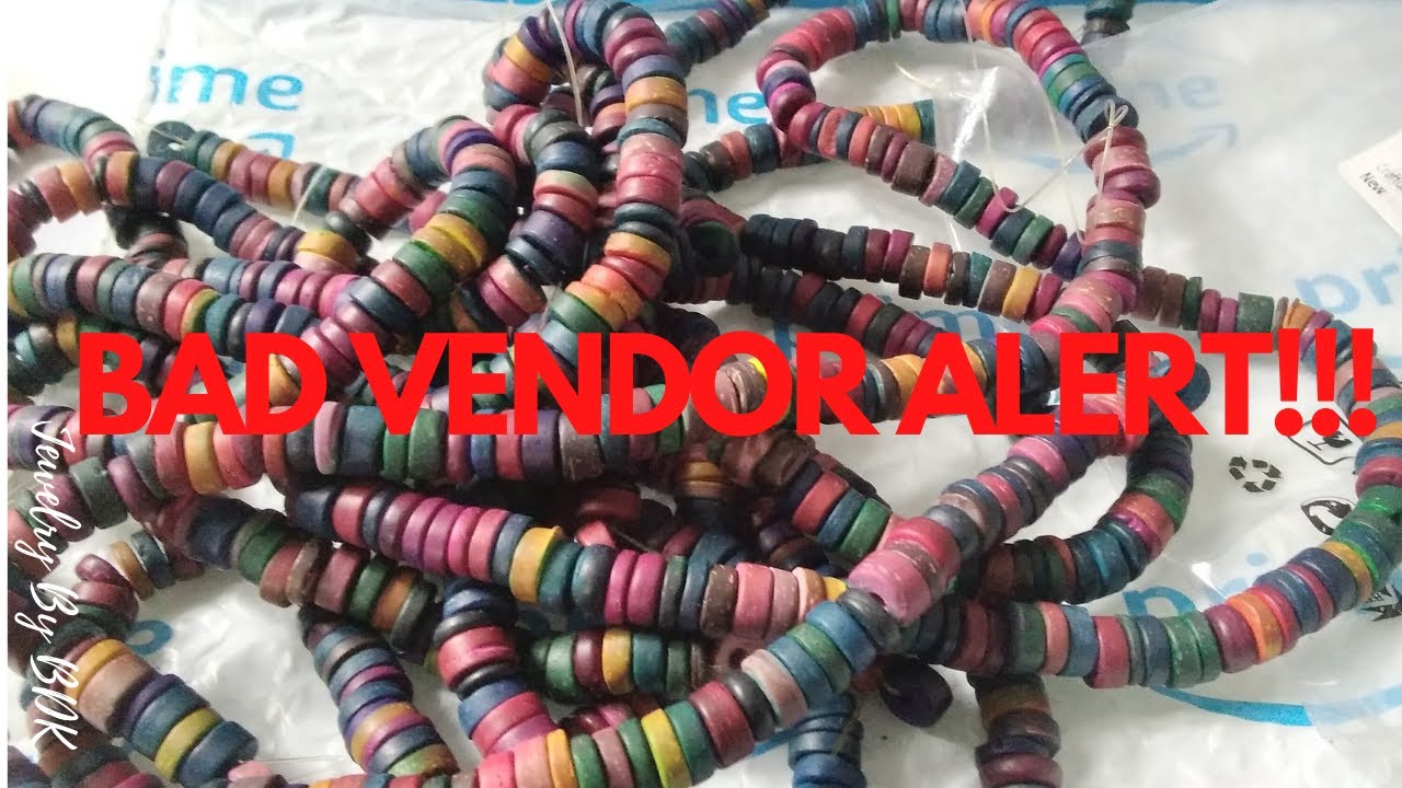 BAD VENDOR ALERT ON AMAZON!!! BUYER BEWARE!!! - YouTube