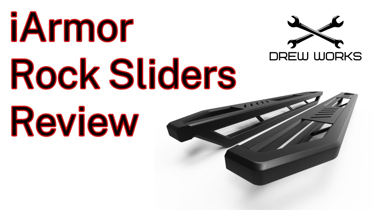 iArmor APS Off-Road 6.5in Side Armor Aluminum Running Boards Install ...